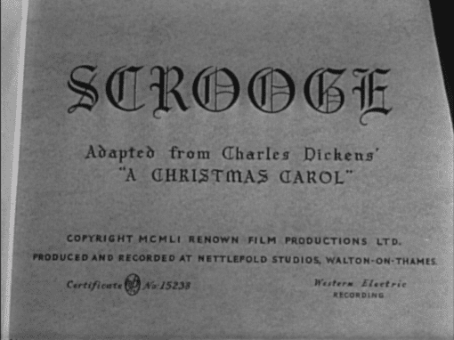Alistair Sim's Christmas Carol (1951): the "full-bodied" Scrooge ...